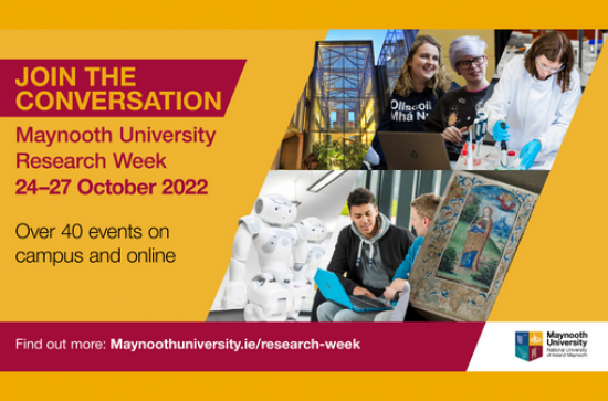 Research Week 2022: Join the conversation | Maynooth University